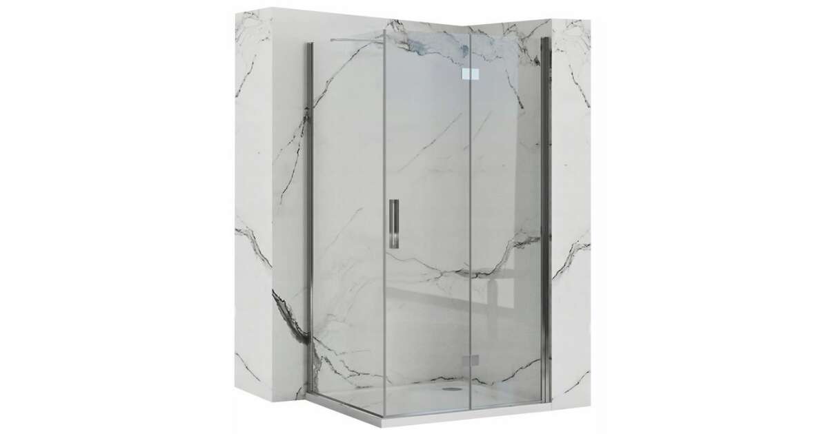 Rea Molier Chrom Shower Cabin 80x80 | Pepita.com