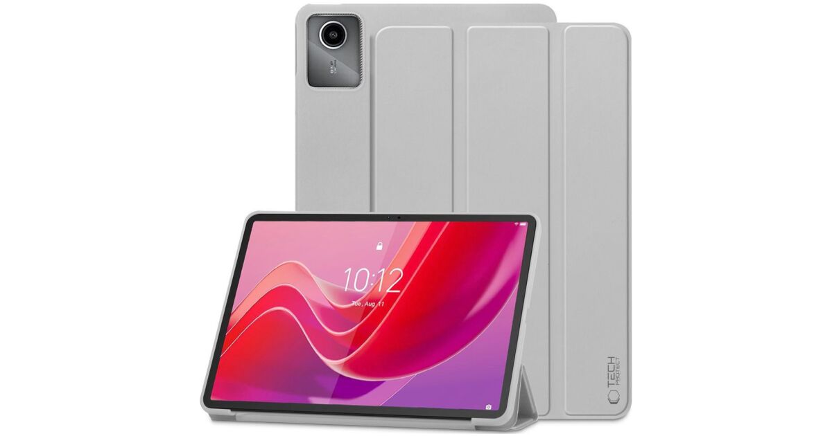 Husa Tech-Protect Smartcase pentru Lenovo Tab M11 11.0 TB-330 Gri ...