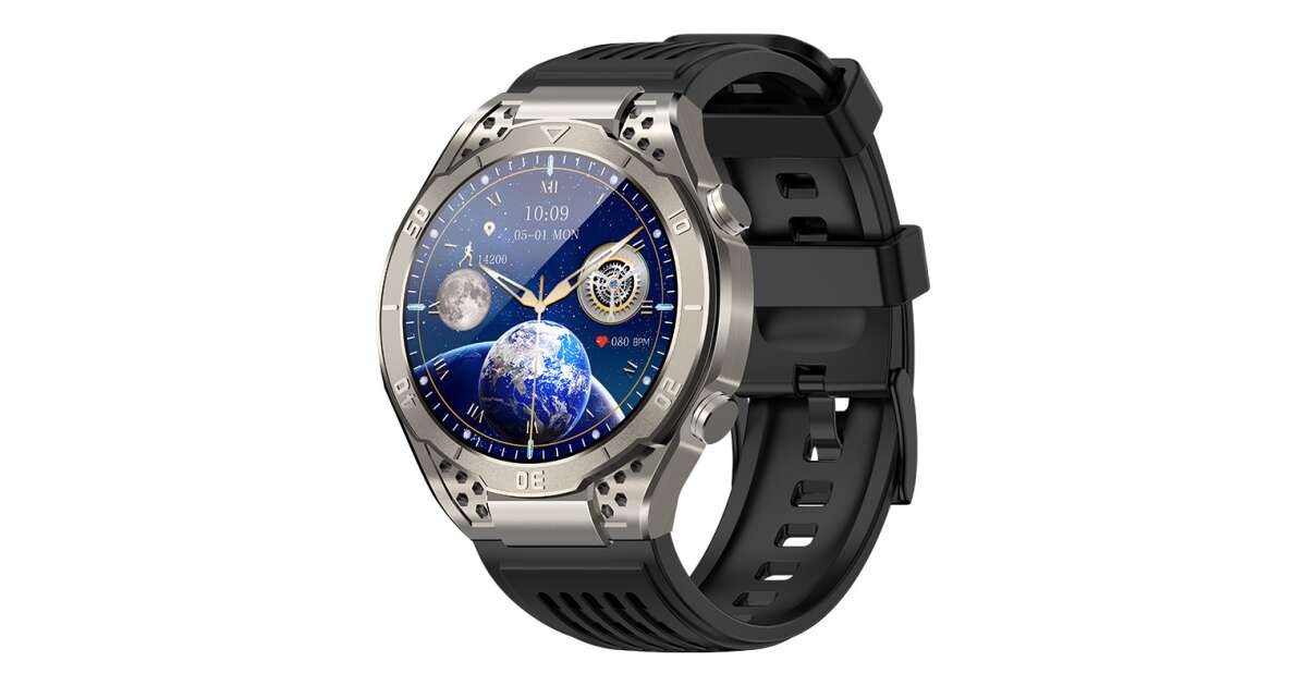 iSEN JA01 Smartwatch Silver, AMOLED 1.43 HD, Blood Sugar, Bt Call, SOS ...