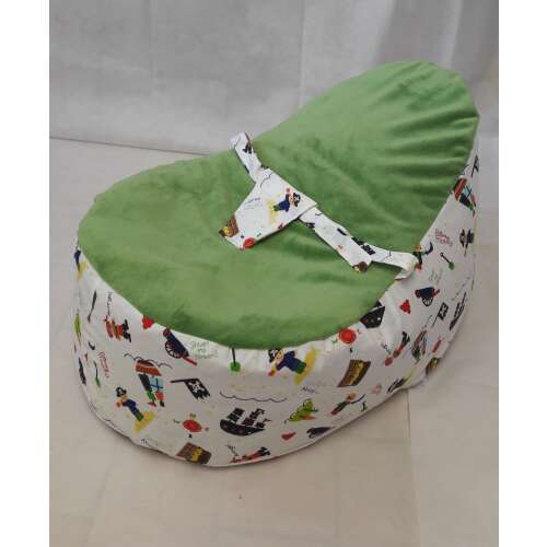 Babababzsák-kis kalóz-zöld wellsoft | Pepita.hu