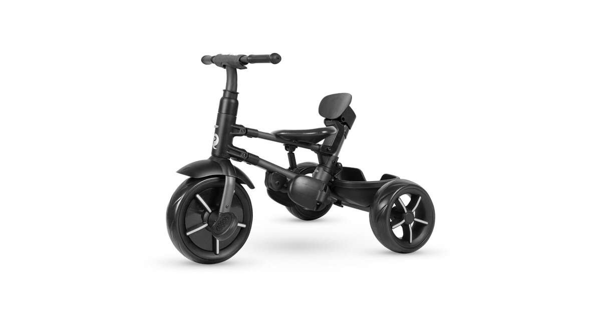 Детска триколка с кормило Qplay Rito Star черна | Pepita.com