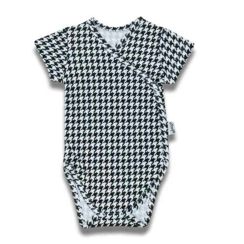 Body slip-on pentru bebeluși cu mâneci scurte Nicol Viki | Pepita.com
