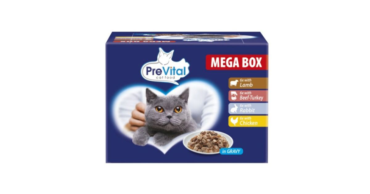 PreVital Mega Box 24 x 100 g | Pepita.com
