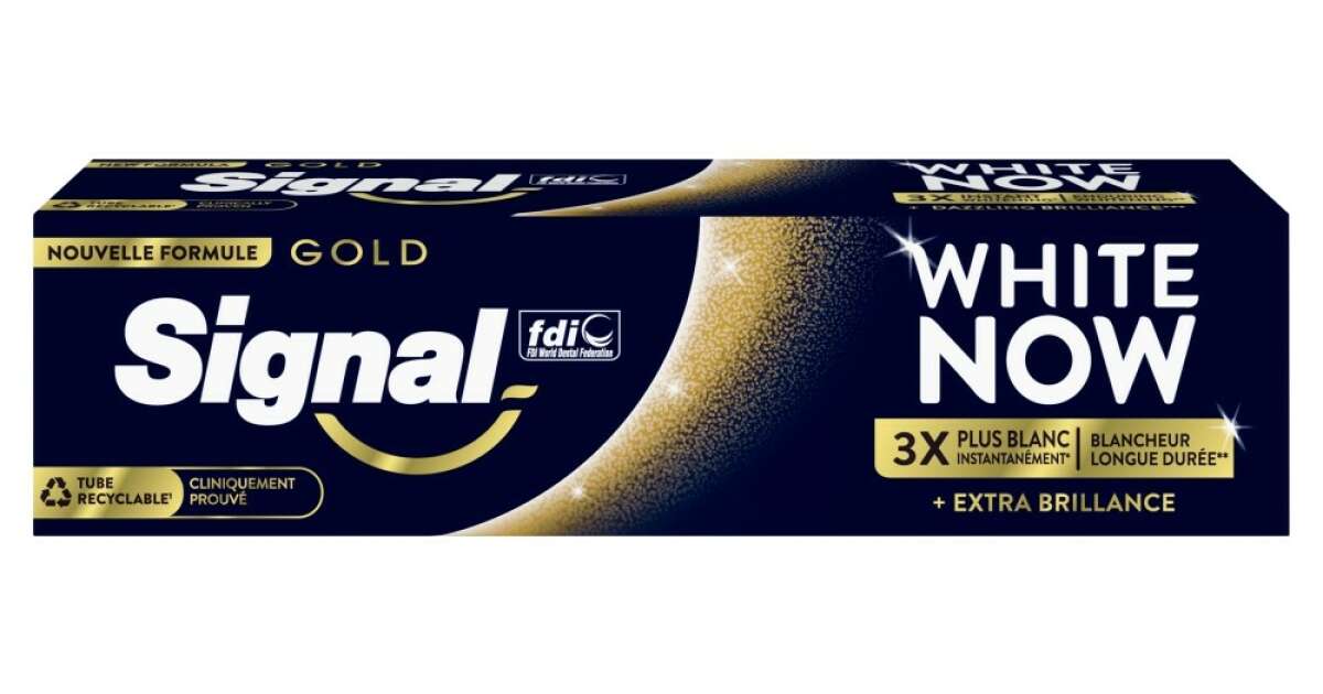Signal White Now Gold Toothpaste 75ml | Pepita.com