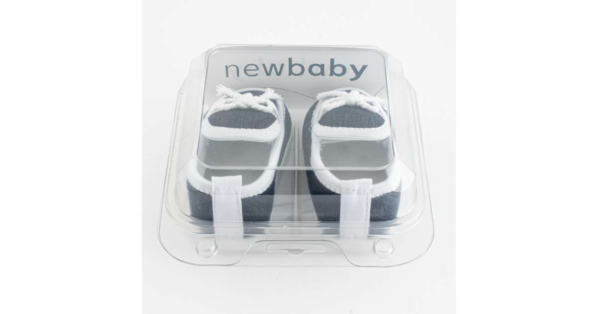 Detské mokasíny New Baby modré 3-6 h | Pepita.com