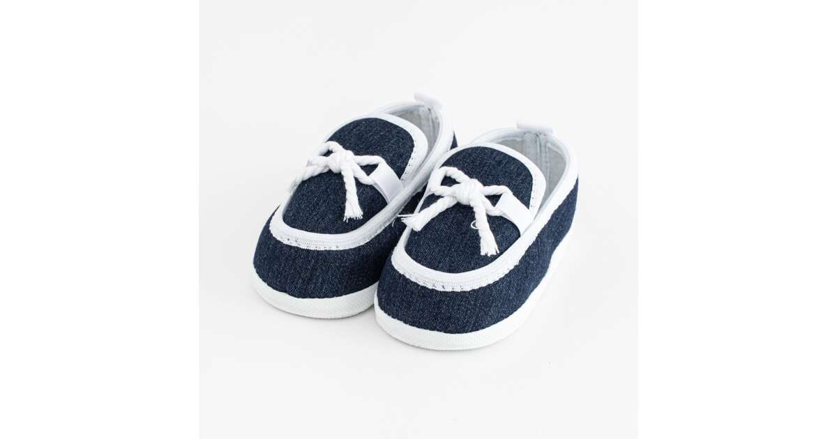Detské mokasíny New Baby modré 3-6 h | Pepita.com
