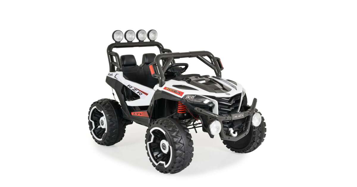 Jakarta 4x4 Elektromos Gyerek Aut - Fehér | Pepita.hu