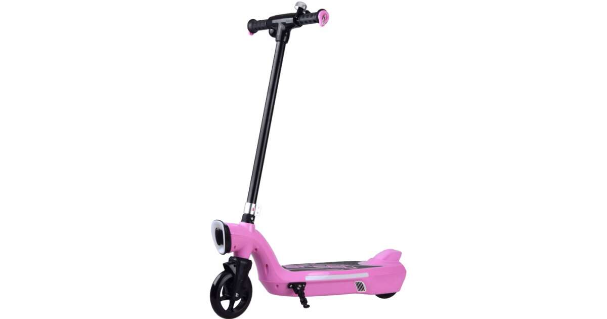 Elektromos gyermek roller LED világítással rózsaszín színben | Pepita.hu