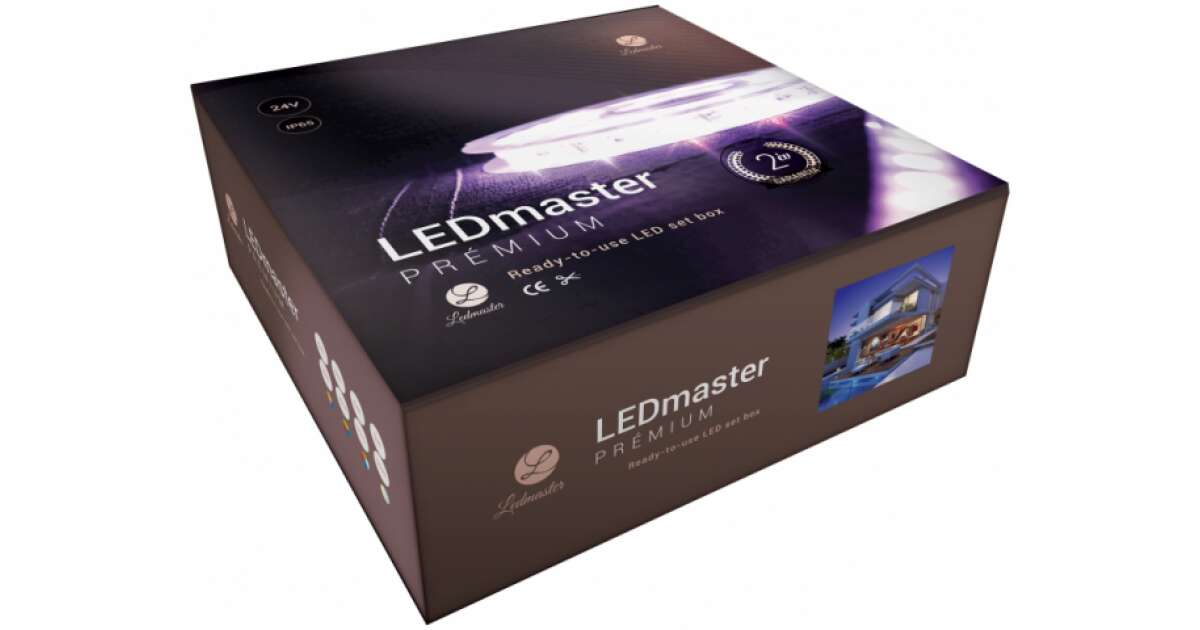 LEDmaster Prémium színhőmérséklet szabályozható LED szalag szett IP65 - 10 méter A2 | Pepita.hu