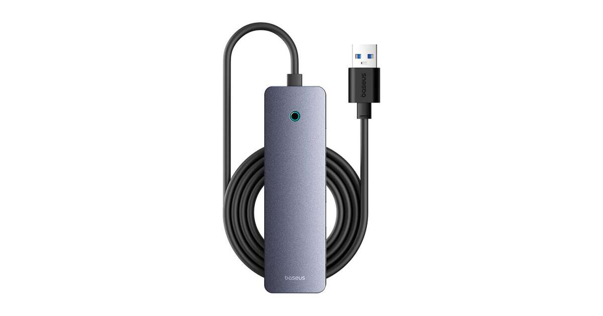 Baseus UltraJoy Lite 200cm USB-A 3.0 HUB (4 Port) | Pepita.hu