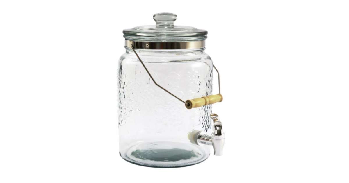 Sticlă de limonadă cu capac de sticlă și robinet dozator de băuturi 5 l ...