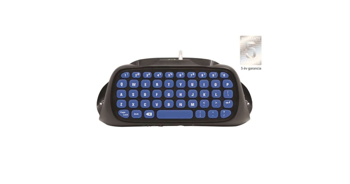 Snakebyte Key:Pad 4 chatpad billentyűzet PS4, kékhez | Pepita.hu