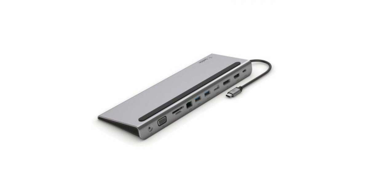 Belkin Connect USB-C 11in1 Multiport Dock notebook dokkoló szürke ...