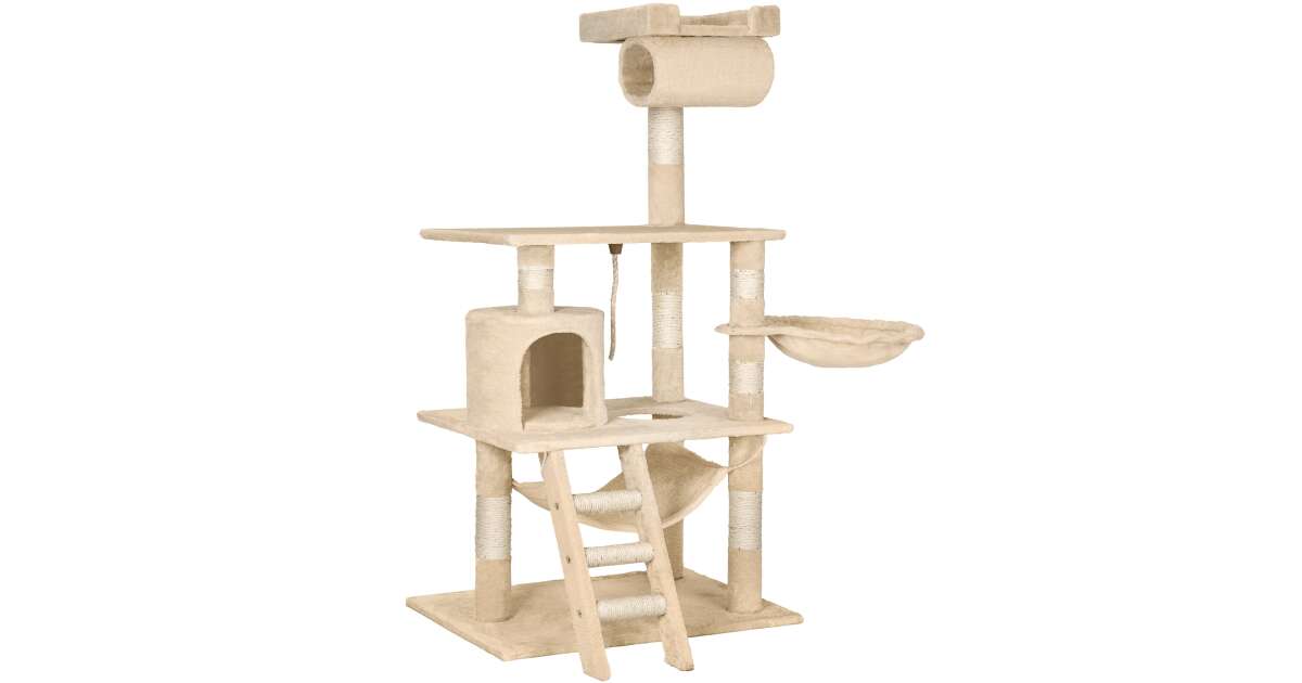 Drapak dla kota Stokeley - Wielopoziomowy - 141 cm | Pepita.com