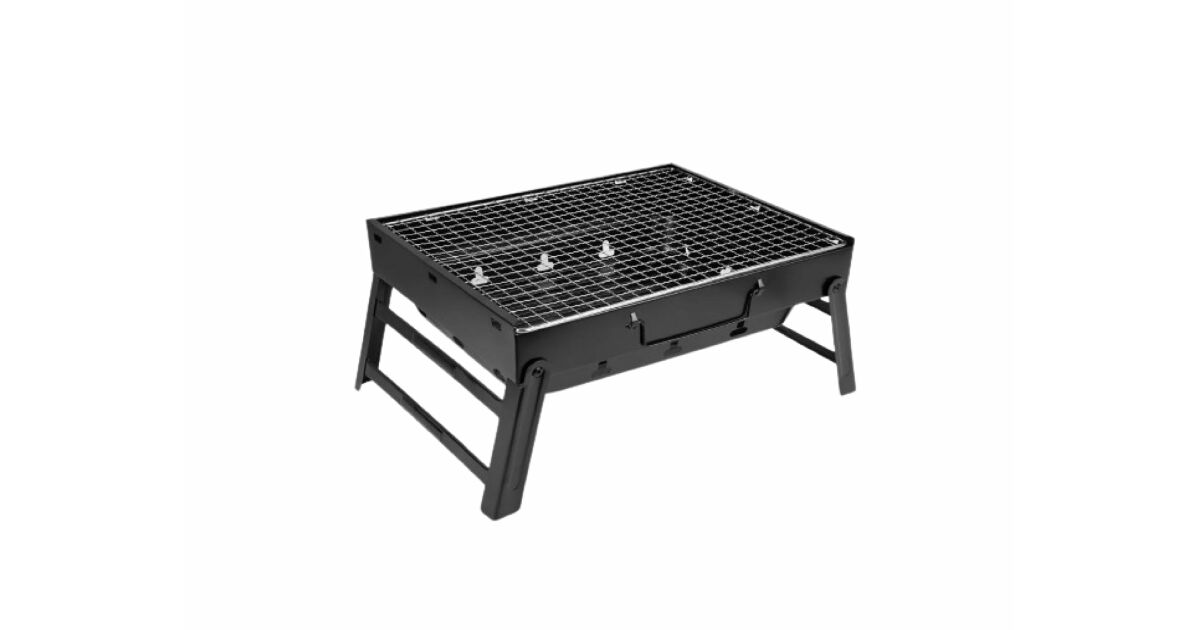 Gratar pliabil pe carbuni TravelBbq GM1000, 20 x 41.5 cm, MalTec 111037 ...
