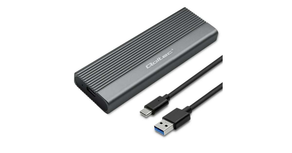 Qoltec M.2 NVMe Külső SSD Tok - 2TB | Pepita.hu