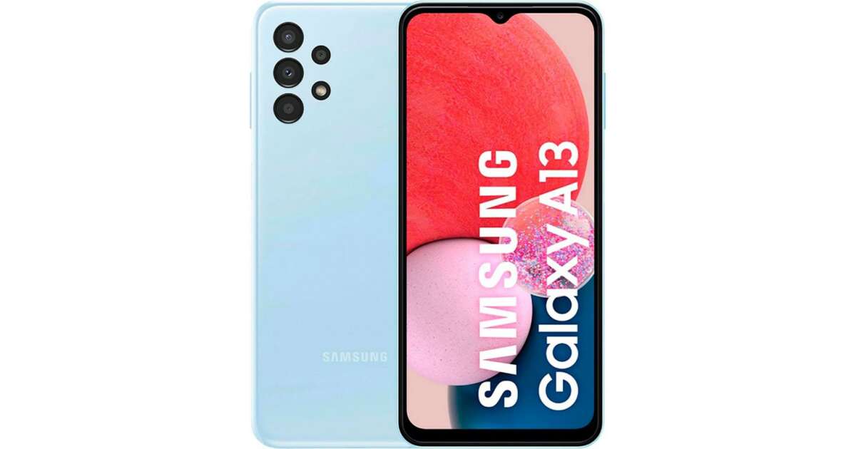 Samsung A137F Galaxy A13 4G 4/64GB Dual SIM kártyafüggetlen érintős ...