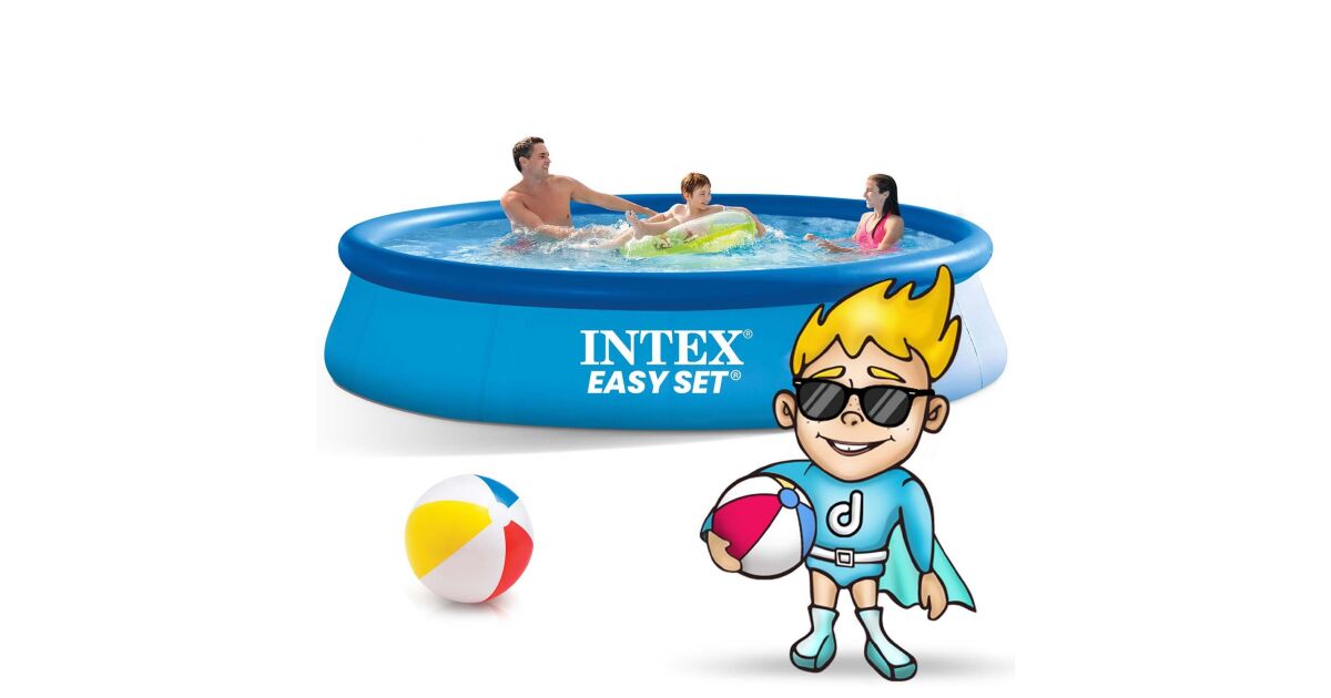 Bővített kerti medence 396 x 84 cm-es szett 15in1 intex 28142 | Pepita.hu