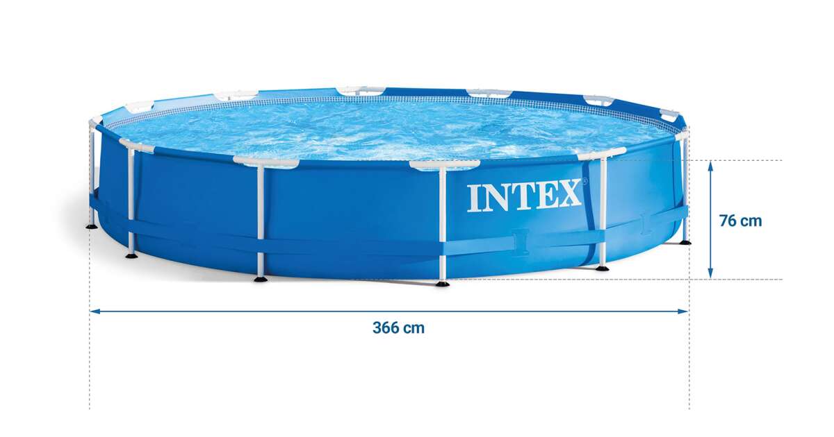 Rack garden pool 305 x 76 cm set 15in1 intex 28202 | Pepita.com