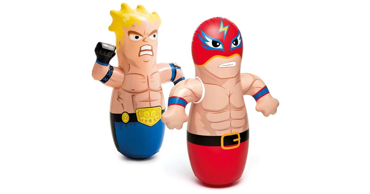 Inflatable Punching Bag, Toy 91 cm Intex 44672 Boxer | Pepita.com