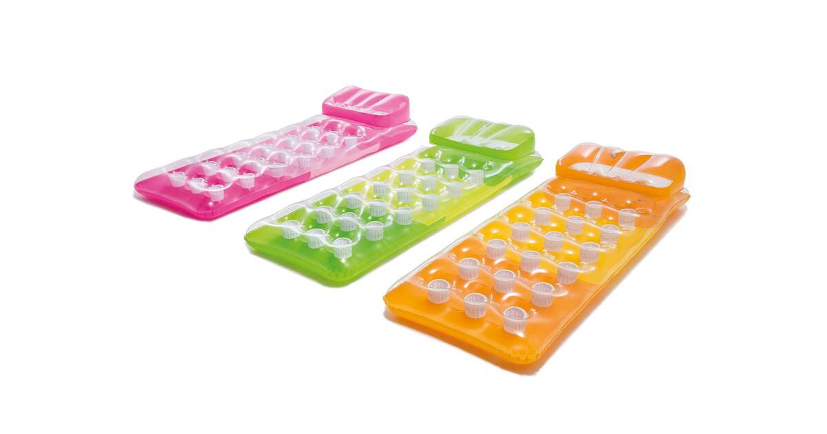 Úszómatrac 188 x 71 cm intex 58890 narancssárga | Pepita.hu