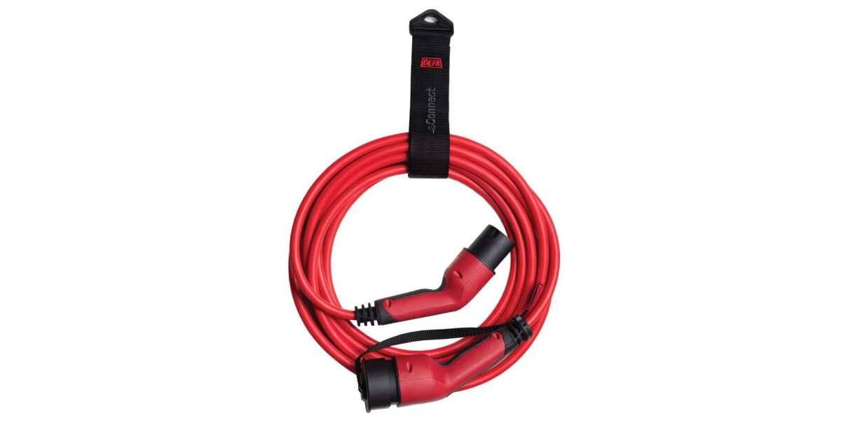 Defa 711310N eConnect Elektromos autó töltőkábel 5m (22 kW - 32A ...