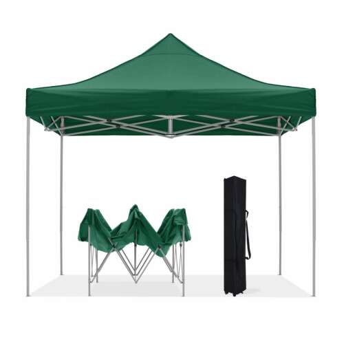Összecsukható Kerti Pavilon 3x3m Sátor, zöld | Pepita.hu