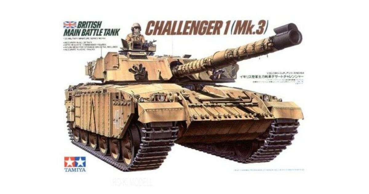 Tamiya 1:35 Challenger 1 Mk.3 (35154) | Pepita.com