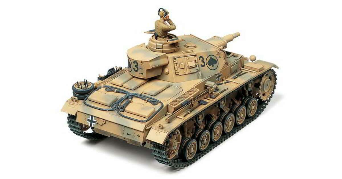 Tamiya - Pz.Kpfw. III Ausf. N - Műanyag Modell - 1:35 | Pepita.hu