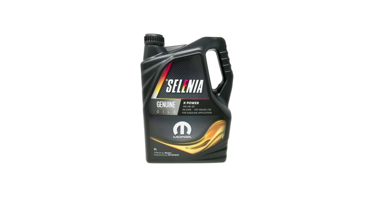 PETRONAS Selenia K Power 0W-20 5L engine oil | Pepita.com