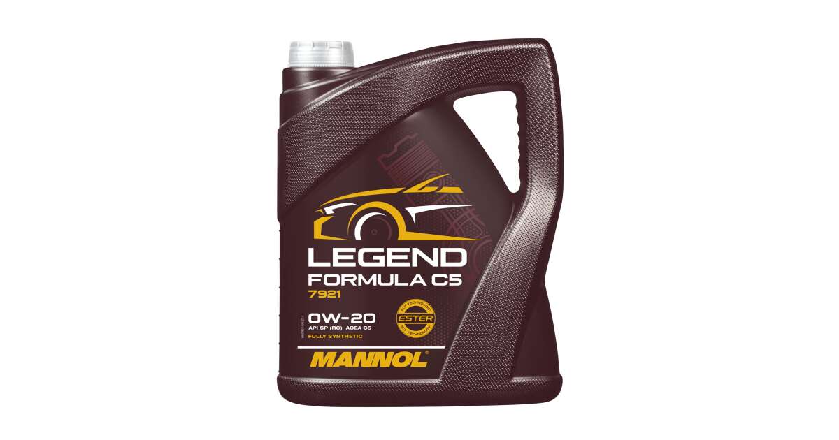 MANNOL Legend Formula C5 0W-20 7921 5L engine oil | Pepita.com