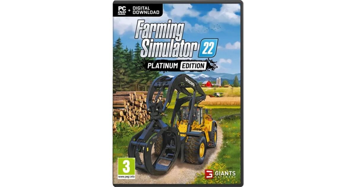Farming Simulator 22 Platinum Edition - PC (PC - Dobozos játék) | Pepita.hu