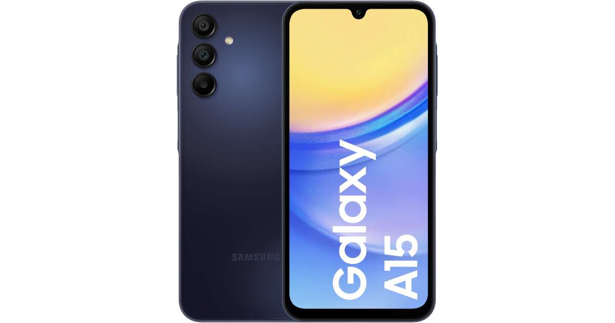 Telefon mobil Samsung Galaxy A15, Dual SIM, 4GB RAM, 128GB, 5G, Blue ...