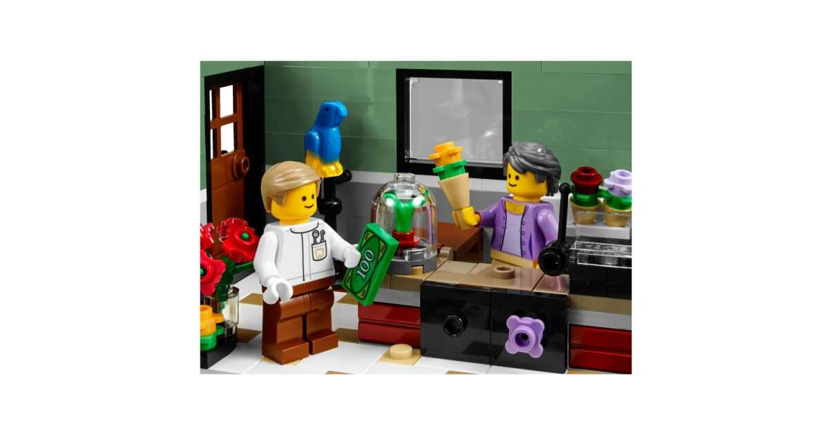 LEGO Creator Expert Összeszerelő tér - Moduláris Épület - 4002 db ...