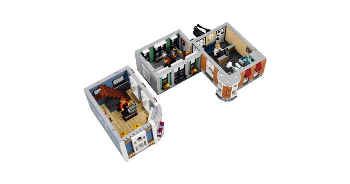 LEGO Creator Expert Összeszerelő tér - Moduláris Épület - 4002 db ...