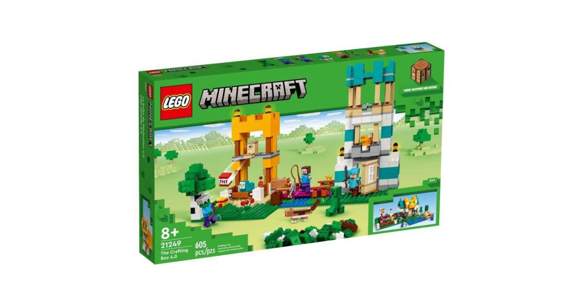 LEGO Minecraft - Crafting láda 4.0 (21249) | Pepita.hu