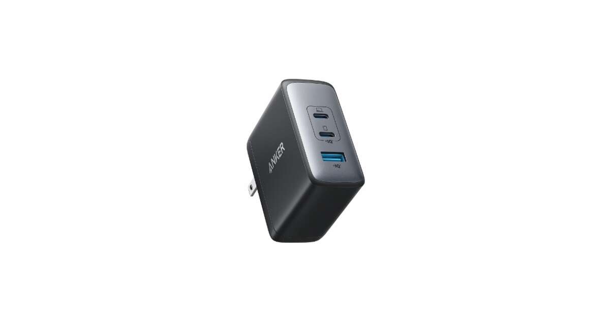Anker 736 Charger Nano 2 GaN 2 2x USB-C 1x USB-A 100W black | Pepita.com