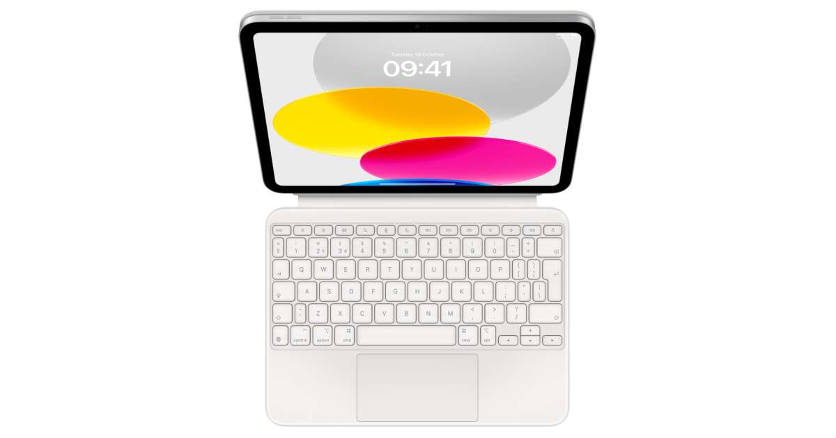 Apple Magic Keyboard Folio Wireless Billentyűzet - Angol (UK) (MQDP3B/A ...