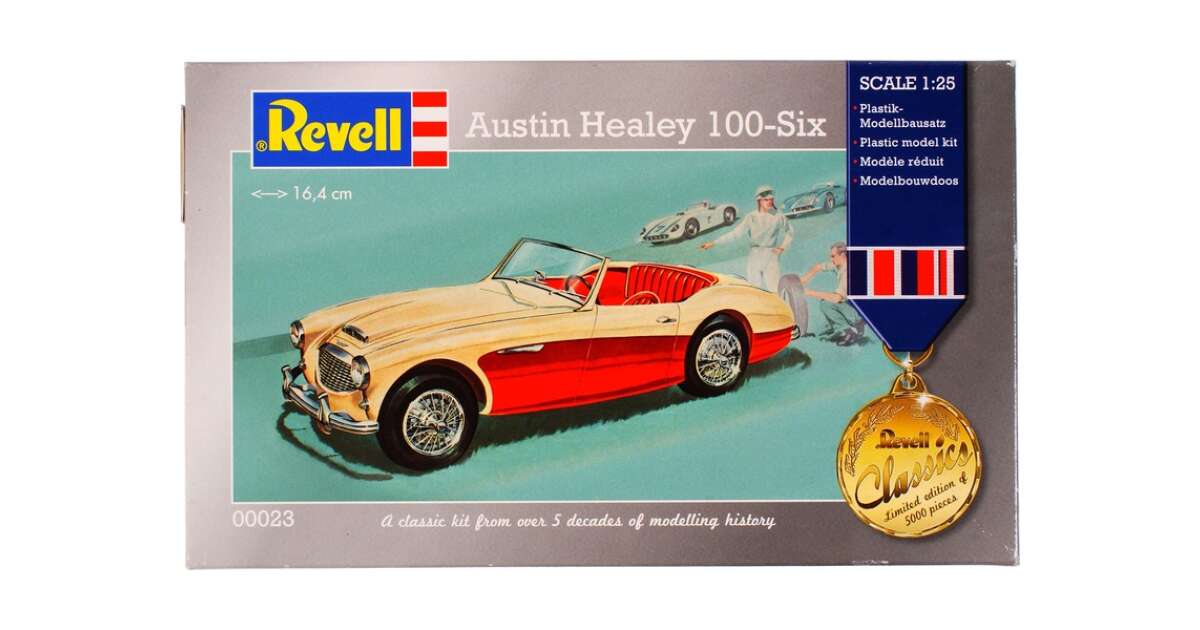 Revell 00023 Austin Haeley 100-Six makett | Pepita.hu