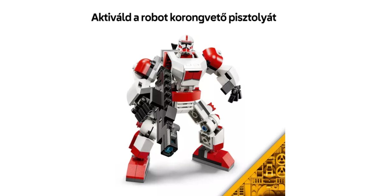 LEGO Star Wars 75448 Shock Trooper armura robotului clone trooper ...