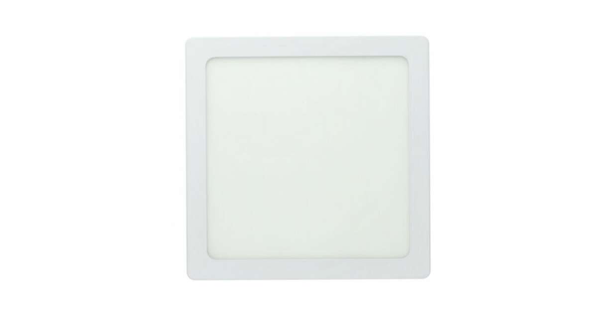 24W Square Outdoor LED Panel, Cool White | Pepita.com
