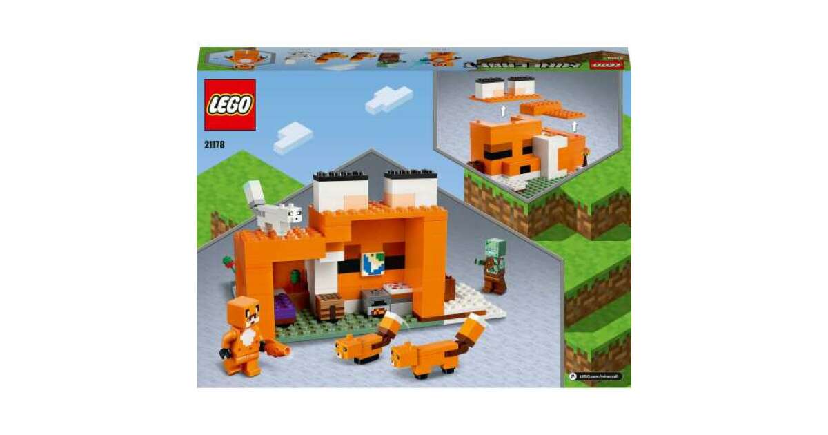 LEGO® Minecraft The Foxhole 21178 - Packing Injury! | Pepita.com