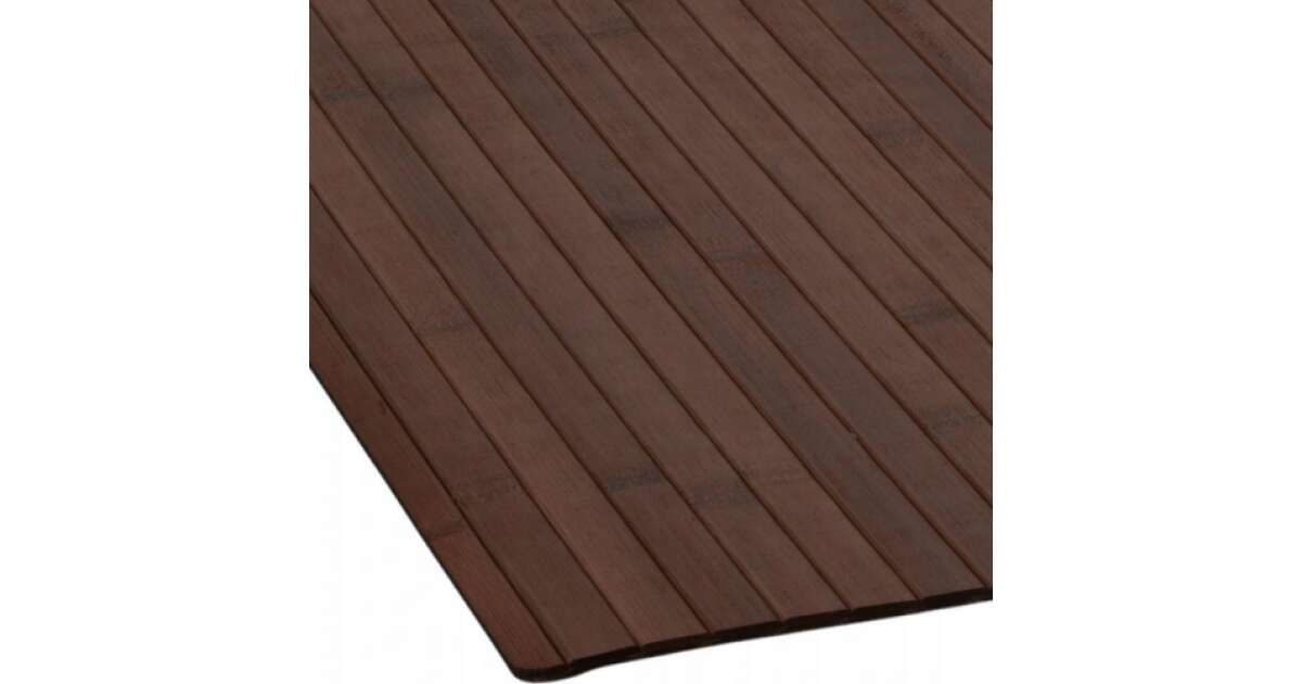 Bambusz Kádkilépő Szőnyeg - 80x50 cm - Sötétbarna | Pepita.hu