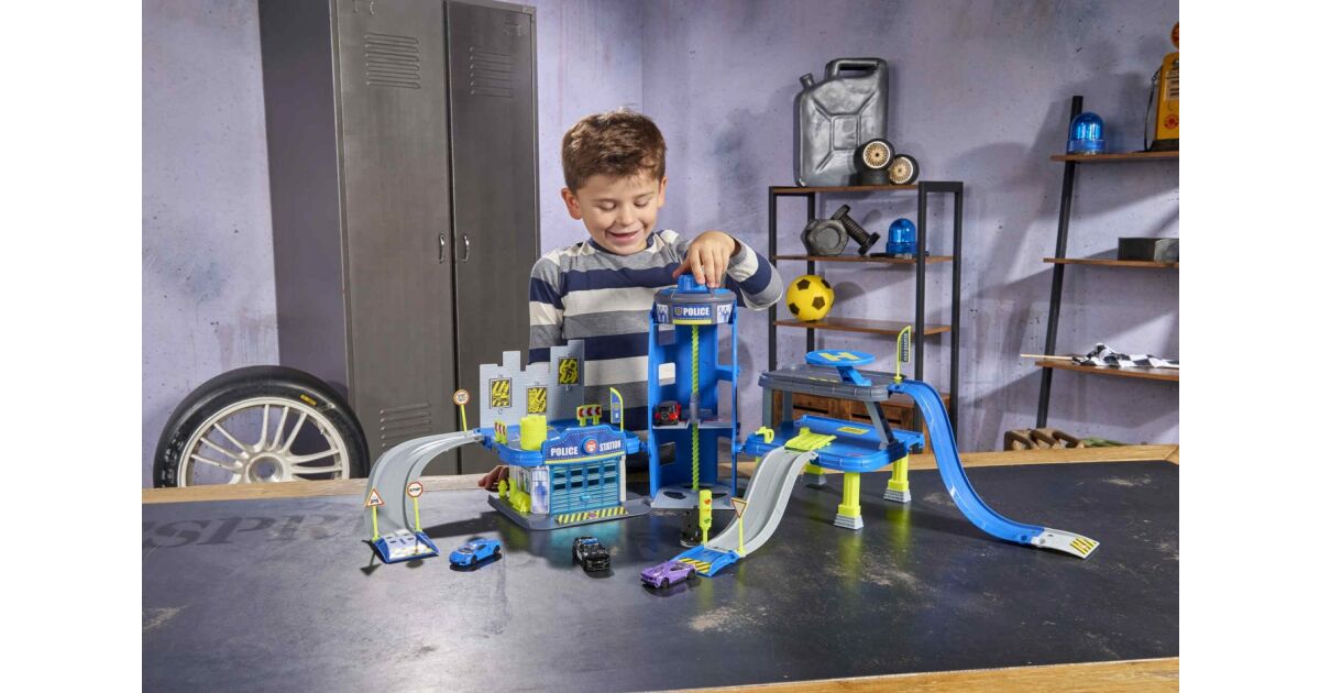 Majorette Creatix Set Sectia De Politie Cu Sunete Si Lumini | Pepita.com