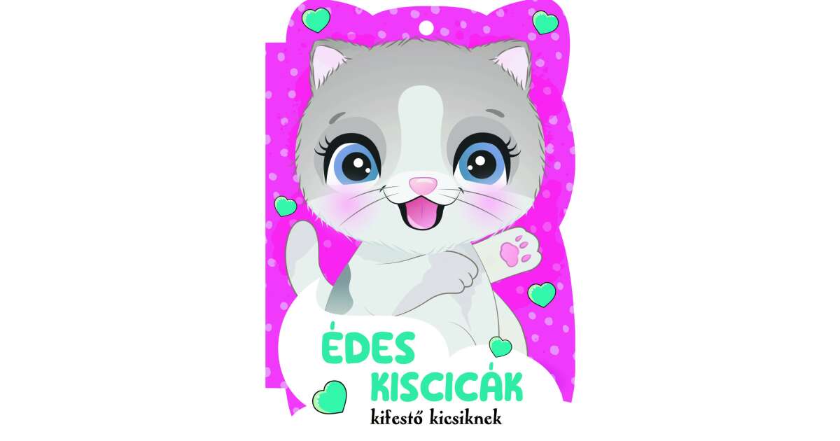 Édes kiscicák - kifestő kicsiknek | Pepita.hu