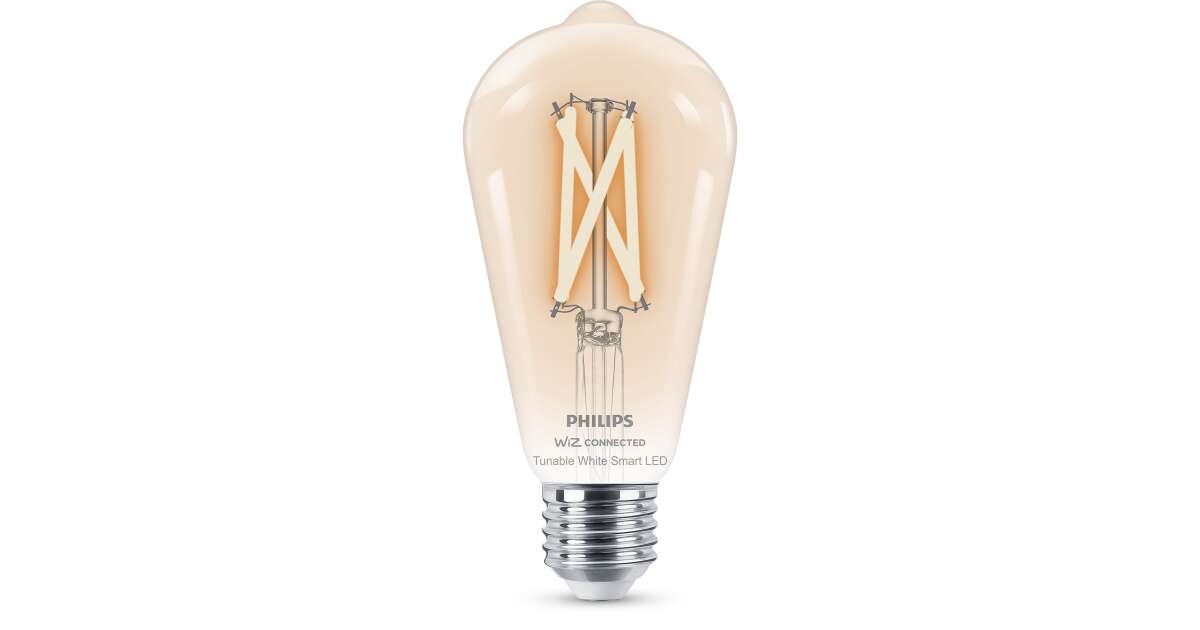 Philips LED Filament Bulb 7W 806lm 2700-6500K E27 - Cool/Warm White ...