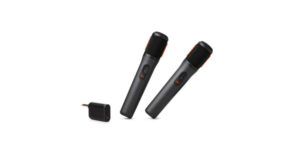 Set microfoane JBL Partybox, Digital, Wireless, 2.4GHz ...