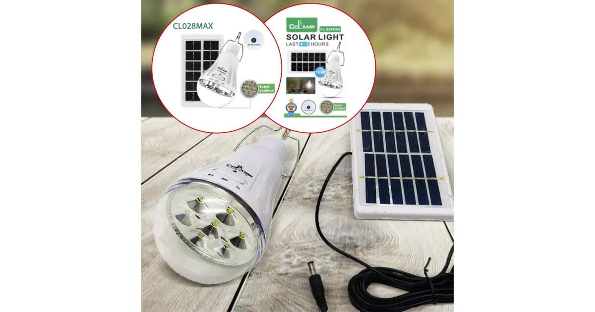 CL-028 MAX Napelemes Akasztólámpa | Pepita.hu