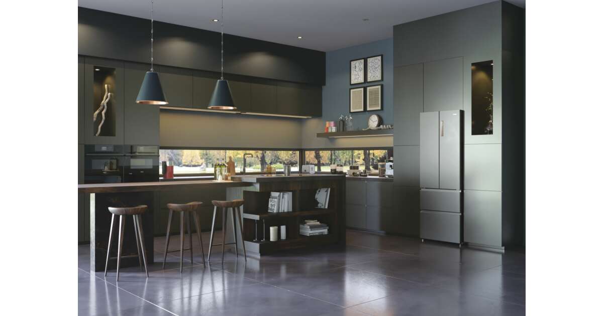 Haier HB17FPAAA Multidoor hűtőszekrény, 446L, M: 190.6, Multi AirFlow ...