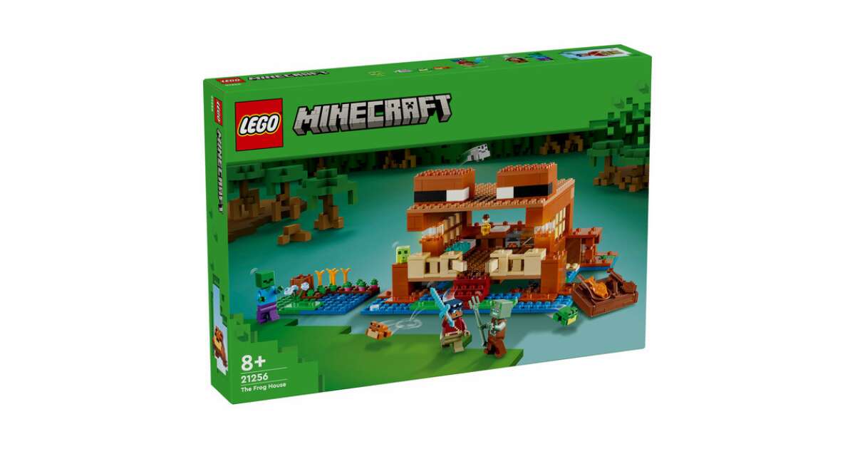 LEGO Minecraft Béka Ház Építőjáték - 21256 | Pepita.hu